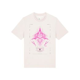 Watapparel T-Shirt 'Goth Mystic' Herren Gr&ouml;&szlig;e XXL pink / schwarz / wei&szlig;