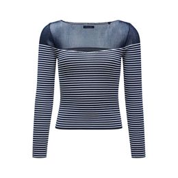 Salsa Jeans Pullover 'Trasparenz' Damen Gr&ouml;&szlig;e XS blau