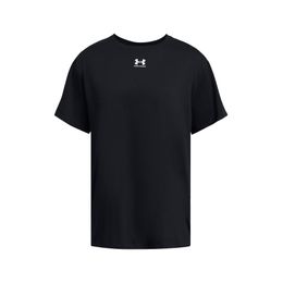 Under Armour Funktionsshirt 'Campus' Damen Gr&ouml;&szlig;e L schwarz / wei&szlig;