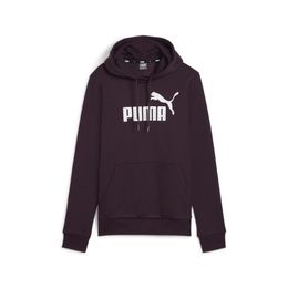 Puma Sportsweatshirt 'Essentials' Damen Gr&ouml;&szlig;e XL aubergine / wei&szlig;