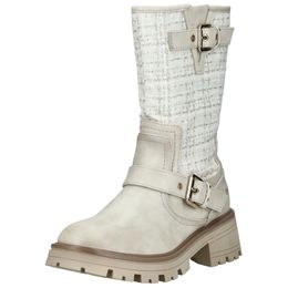 Mustang Stiefel Damen Gr&ouml;&szlig;e 41 hellbeige Winterschuhe