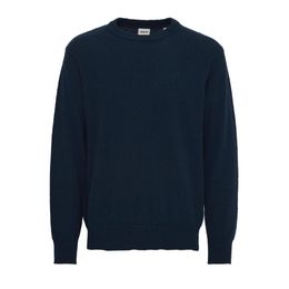!Solid Pullover 'Ike' Herren Gr&ouml;&szlig;e M marine