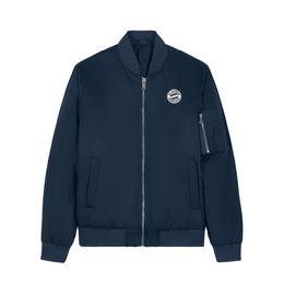 FC Bayern M&uuml;nchen Fc Bayern M&uuml;nchen Bomberjacke Herren Gr&ouml;&szlig;e S navy