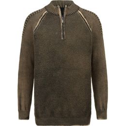 Babista Pullover 'Tilziano' Herren Gr&ouml;&szlig;e XXXL khaki / dunkelgr&uuml;n