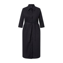 Ulla Popken Midikleid Damen Gr&ouml;&szlig;e 42/44 schwarz Winterkleid