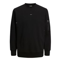 Jack & Jones Jack & Jones Sweatshirt 'JCOShade' Herren Gr&ouml;&szlig;e XXL schwarz / wei&szlig;