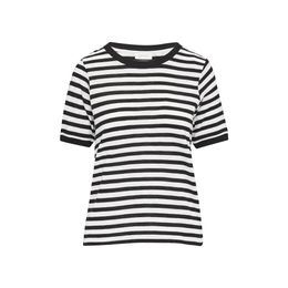 comma, Comma Casual Identity T-Shirt Damen Gr&ouml;&szlig;e XS schwarz / wei&szlig;