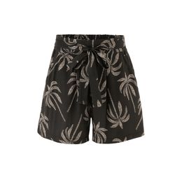 Aniston Casual Shorts Damen Gr&ouml;&szlig;e 52 beige / schwarz