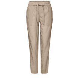 Street One Hose Damen Gr&ouml;&szlig;e 32 dunkelbeige