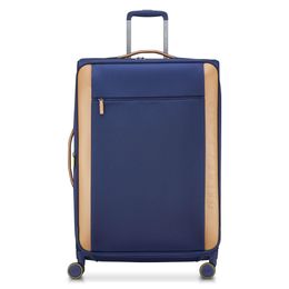 Delsey Paris Trolley Herren Gr&ouml;&szlig;e One Size beige / blau