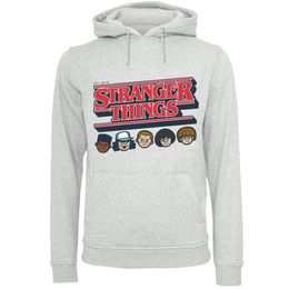 F4NT4STIC Sweatshirt 'Stranger Things Netflix TV Series' Herren Gr&ouml;&szlig;e 4XL grau / mischfarben