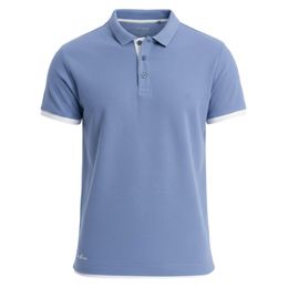 Ombre Poloshirt Herren Gr&ouml;&szlig;e S opal / wei&szlig;
