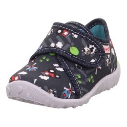 Superfit Hausschuh Jungen Gr&ouml;&szlig;e 25 dunkelblau