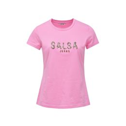 Salsa Jeans T-shirts T-Shirt Damen Gr&ouml;&szlig;e S pink