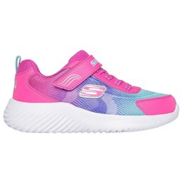 Skechers Sneaker M&auml;dchen Gr&ouml;&szlig;e 27 blau / aqua / pink