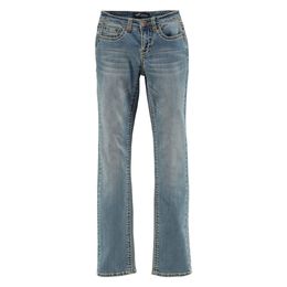 Arizona Gerade Jeans Damen Gr&ouml;&szlig;e 32/33 himmelblau