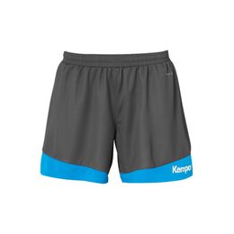 Kempa Sportshorts 'Emotion' Damen Gr&ouml;&szlig;e L azur / dunkelgrau / wei&szlig;