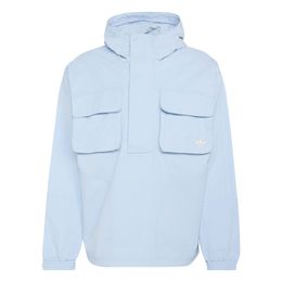 adidas originals Jacke 'Britcore' Herren Gr&ouml;&szlig;e L hellblau / wei&szlig;