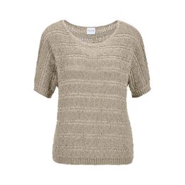 Madeleine Mode Madeleine Pullover Damen Gr&ouml;&szlig;e XXL/XXXL beige