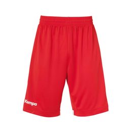 Kempa Sportshorts M&auml;dchen Gr&ouml;&szlig;e 128 knallrot / wei&szlig;