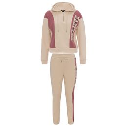 Tom Barron Jogginganzug Damen Gr&ouml;&szlig;e L creme / mauve