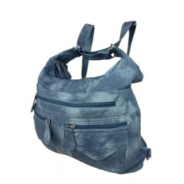 Kumixi Rucksack '2in1 Rucksacktasche' Damen Gr&ouml;&szlig;e One Size blue denim