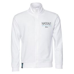 Nassau Beach Club Sweatjacke Herren Gr&ouml;&szlig;e XXL aqua / schwarz / wei&szlig;