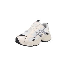 Ital-Design Sneakers low Damen Gr&ouml;&szlig;e 41 creme / grau / schwarz