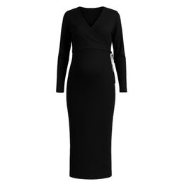 Lyn Mama Umstand Kleid Damen Gr&ouml;&szlig;e 38 schwarz Winterkleid