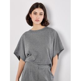 Apricot Dogtooth Batwing Cape Top ' ' Damen Gr&ouml;&szlig;e XXL schwarz