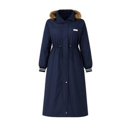 Modamihram Parka Damen Gr&ouml;&szlig;e 6XL marine Winterjacke