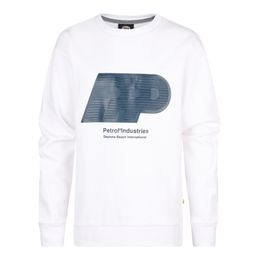 PETROL INDUSTRIES Sweatshirt 'Harborview' Jungen Gr&ouml;&szlig;e 140 marine / wei&szlig;