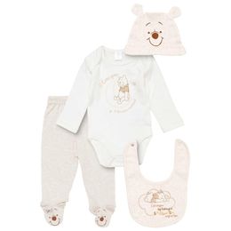 Disney Set 'Winnie Pooh' Gr&ouml;&szlig;e 56 beige / braun / wei&szlig;