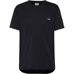ICANIWILL Funktionsshirt 'Stride Dri-Release' Herren Gr&ouml;&szlig;e XL schwarz / wei&szlig;