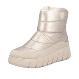 Rieker Snowboots Damen Gr&ouml;&szlig;e 38 beige / dunkelbeige Winterschuhe