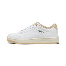 Puma Sneaker 'Court Classy' Damen Gr&ouml;&szlig;e 42.5 camel / wei&szlig;