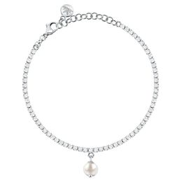 MORELLATO Armband Damen Gr&ouml;&szlig;e One Size silber / perlwei&szlig;