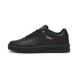 Puma Sneaker 'Court Classy' Damen Gr&ouml;&szlig;e 35.5 hellpink / schwarz