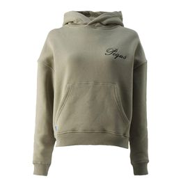 PEQUS Sweatshirt Damen Gr&ouml;&szlig;e S beige / schwarz