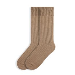 von Jungfeld Socken 'Merino' Damen Gr&ouml;&szlig;e 41/46 beige