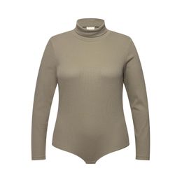 Ulla Popken Shirtbody Damen Gr&ouml;&szlig;e M/L stone