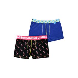 Unabux Boxershorts ' RUPERT ' Herren Gr&ouml;&szlig;e XL blau / mischfarben