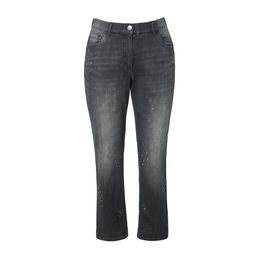 Ulla Popken Jeans Damen Gr&ouml;&szlig;e 35/36 black denim