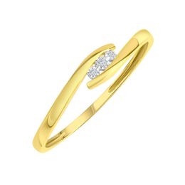 Firetti Ring Damen Gr&ouml;&szlig;e 58 gold / transparent