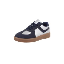 Ital-Design Sneaker Damen Gr&ouml;&szlig;e 41 blau / silber