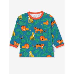 Toby tiger Shirt 'Raubkatzen' Jungen Gr&ouml;&szlig;e 110 gr&uuml;n