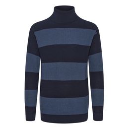 !Solid Pullover 'Serge' Herren Gr&ouml;&szlig;e XL rauchblau / dunkelblau