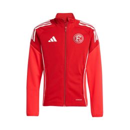adidas Performance Sportjacke 'Fortuna D&uuml;sseldorf' Jungen Gr&ouml;&szlig;e 140 rot / wei&szlig;