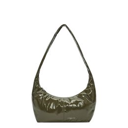 Liebeskind Berlin Schultertasche Damen Gr&ouml;&szlig;e 1 oliv