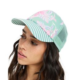 Roxy Damen Trucker Cap &raquo;Hibiscus Island&laquo; Einheitsgr&ouml;&szlig;e